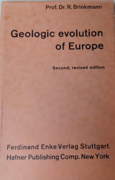 Geologic evolution of Europe Brinkmann, Roland | Wide World Maps & MORE!