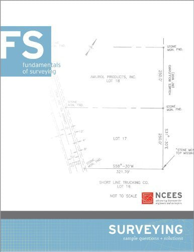 Fundamentals of Surveying Sample Questions and Solutions Ncees | Wide ...
