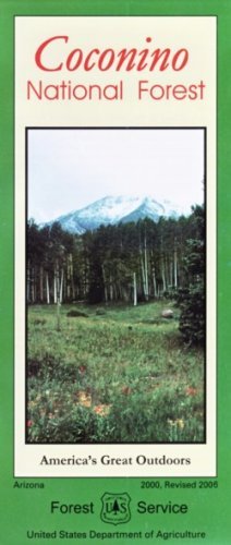 Coconino National Forest Map - Waterproof [Map] USDA Forest Service ...