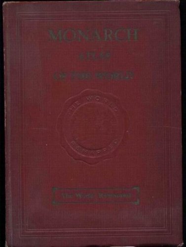 MONARCH ATLAS OF THE WORLD The World Remapped [Hardcover] Illustrated ...