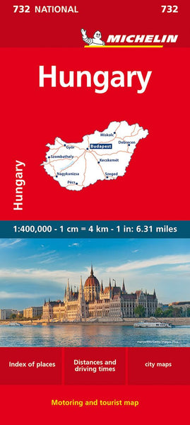 Michelin Hungary Map 732 (Maps/Country (Michelin)) [Map] Michelin ...