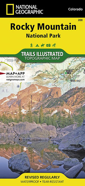 Rocky Mountain National Park (National Geographic Trails Illustrated ...