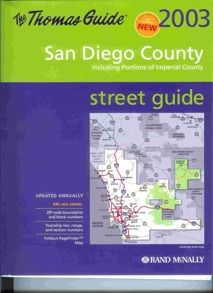 Thomas Guide 2004 San Diego Including Portions of Imperial County ...