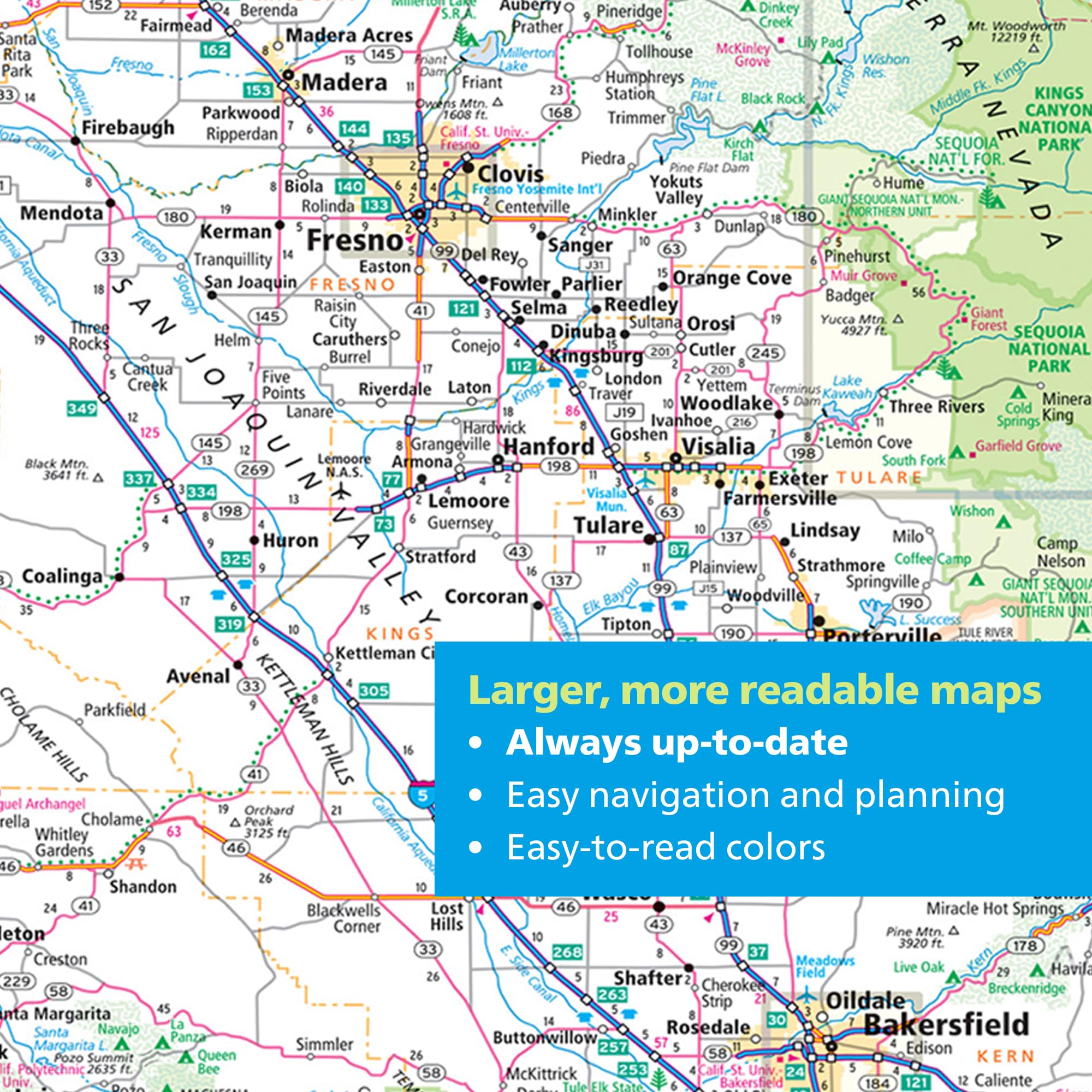 2026 Road Atlas: United States, Canada, Mexico – Wide World Maps & MORE!