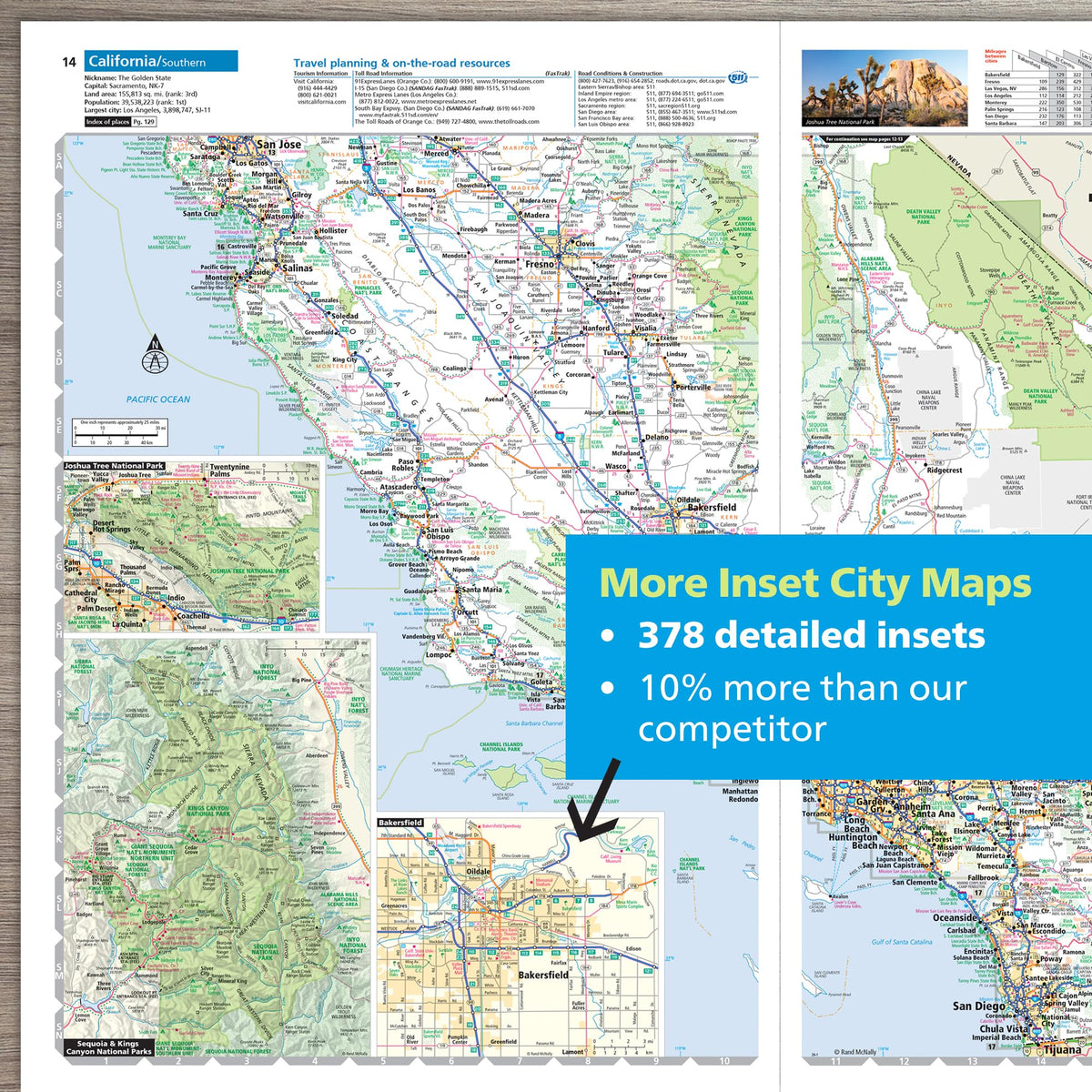 2026 Road Atlas: United States, Canada, Mexico – Wide World Maps & MORE!