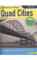 Quad Cities: Illinois and Iowa Atlas | Wide World Maps & MORE!