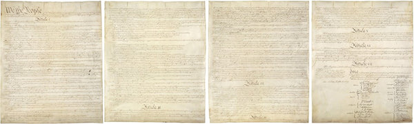 Constitution of the United States of America, Paper/Non-Laminated ...
