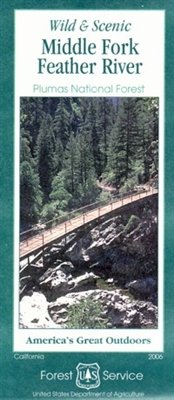 Wild & Scenic Middle Fork of the Feather River Map | Wide World Maps ...