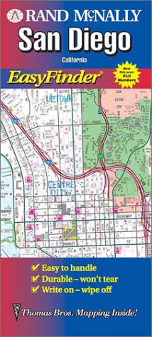 Rand McNally San Diego Easyfinder Map | Wide World Maps & MORE!