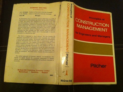 Principles of Construction Management for Engineers and Management ...