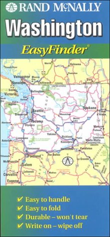 Rand McNally Washington Easyfinder Map [Map] Rand McNally and Company ...