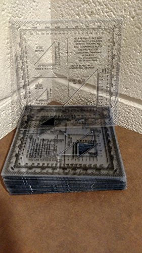 MapTools Military Style UTM/MGRS Coordinate Scale | Wide World Maps & MORE!