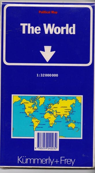 The World, Political Map Kummerly and Frey and K Ummerly | Wide World ...