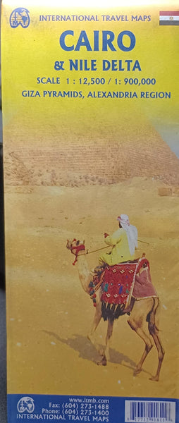 Cairo and Nile Delta Map - Giza Pyramids, Alexandria Region [Map] Staff ...