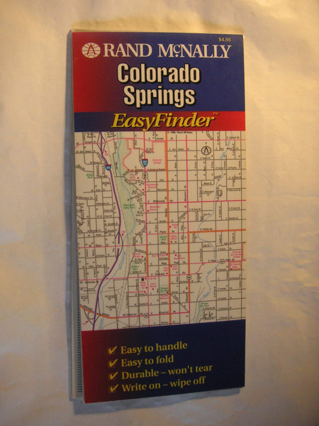 Rand McNally Easyfinder Colorado Springs Map (Easyfinder Map) | Wide ...