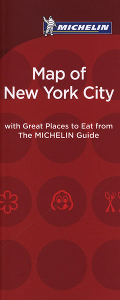 Michelin Map of New York City Great Places to Eat 2016 (Map of Great ...