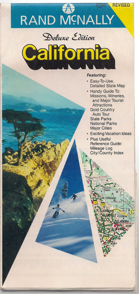 California: Rand McNally Deluxe Maps (25) | Wide World Maps & MORE!